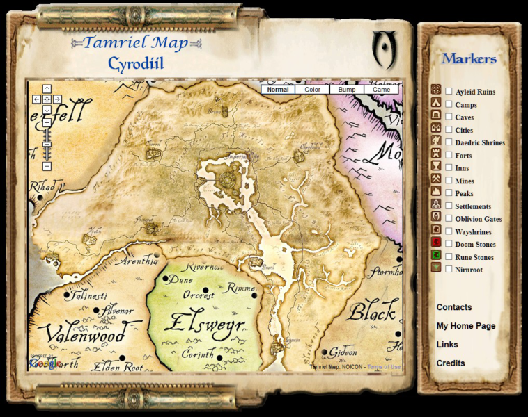 Oblivion Map • Leonardo Design